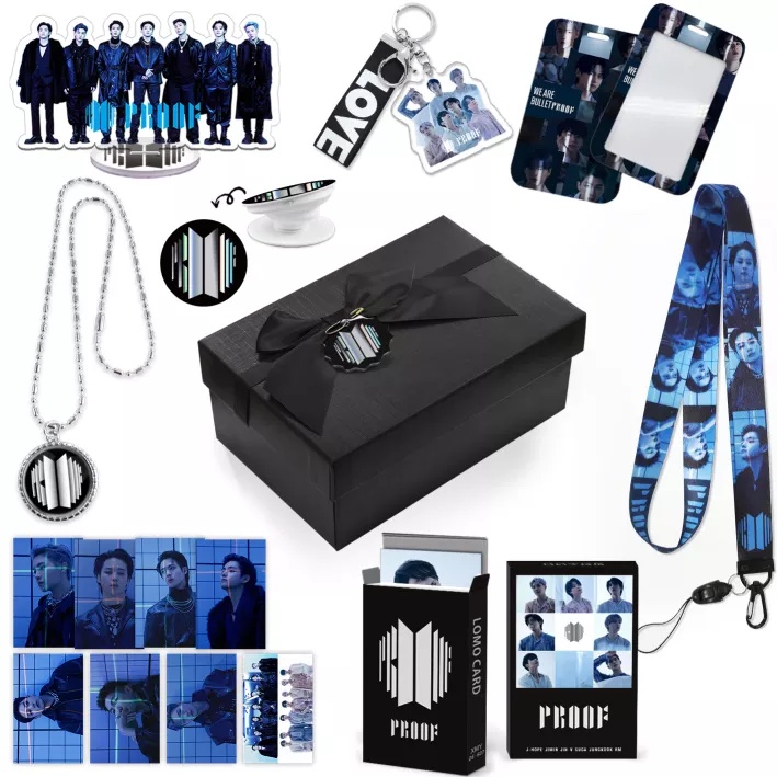BTS Proof Collection Gift Box RM, Suga, Jhope, V, JK, Jimin, BTS Group ...