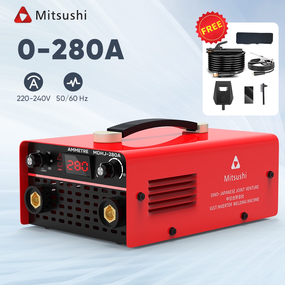Mitsushi MIT-280 IGBT Technology Digital Display Inverter Welding ...