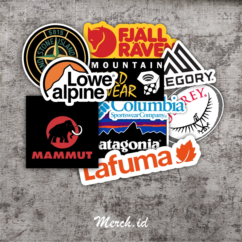 Sticker pack Outdoor outwear stickers set of 2 | Shopee Philippines