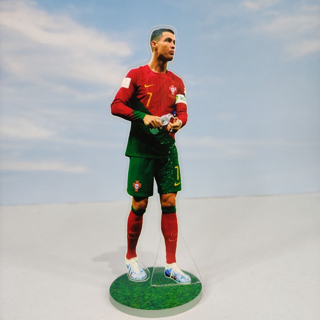 Standee Action Figure Cristiano Ronaldo Jersey Portugal Home World Cup ...