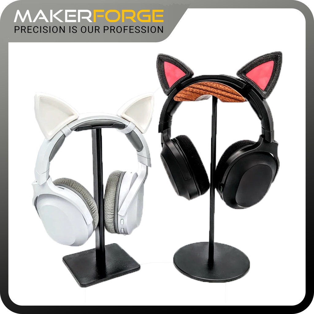Cat Ears for Headphones, Headset & Cosplay Props, Headphone Ear, Twitch ...