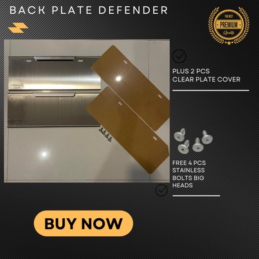 VERSATILITY Back Plate Holder Defender Car License Plate Accessories 1 ...