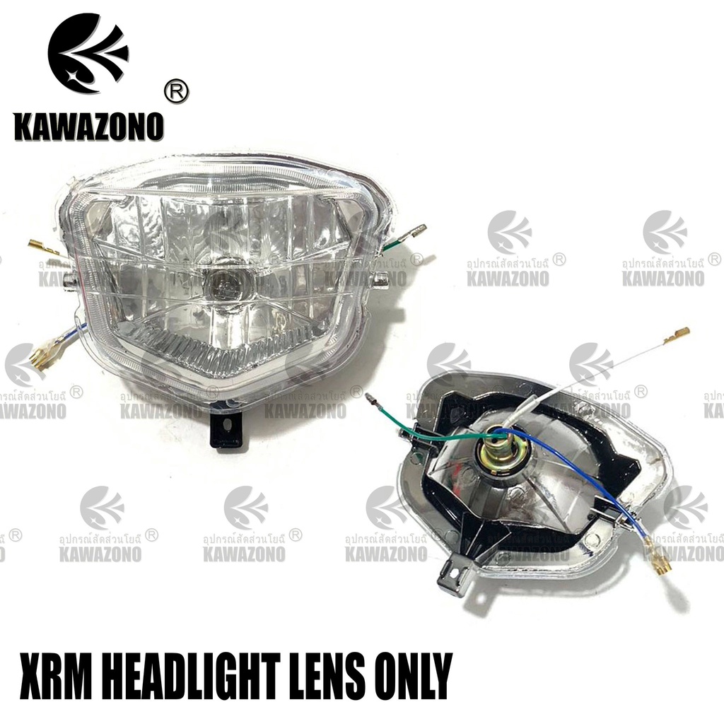 HEAD LIGHT LENS ASSY FOR XRM 110 / 125 MOTORCYCLE COD | Shopee Philippines