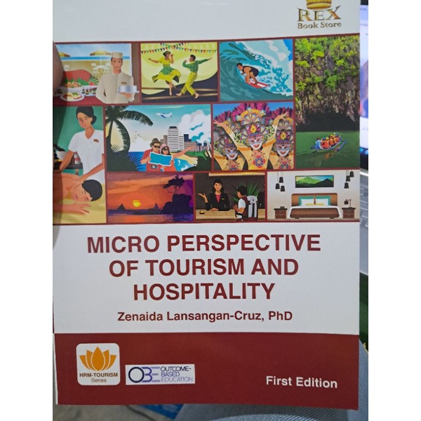 Micro Perspective of Tourism and Hospitality 2019 Edition Rex | Shopee ...