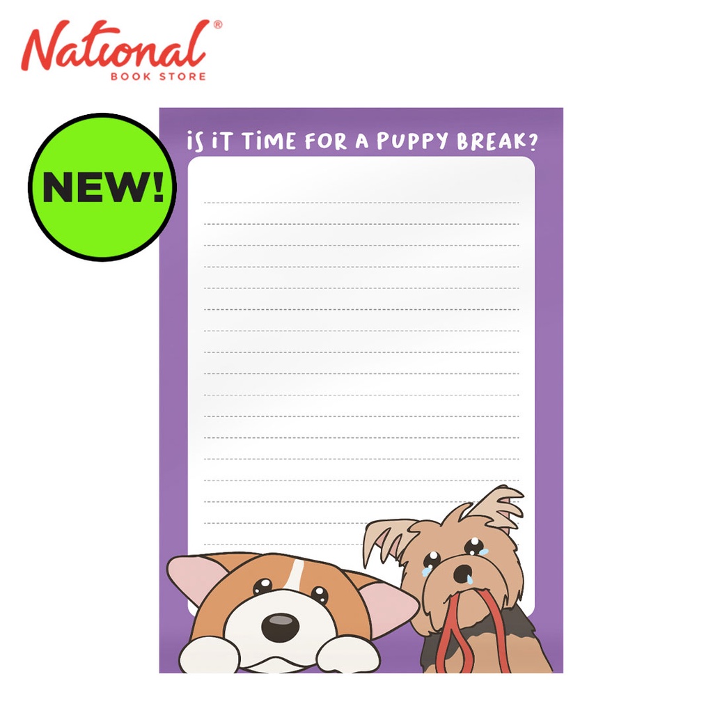 Notepad 5x7 inches Jumbo Relatable 50 Leaves Kdrama Dogs - Office ...