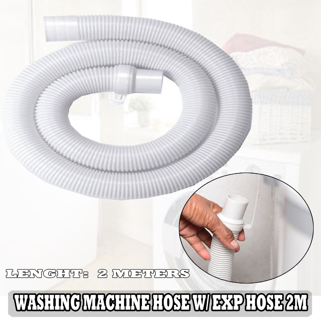 Washing Machine Hose w/ Expandable Hose 2 Meters Universal Washing ...