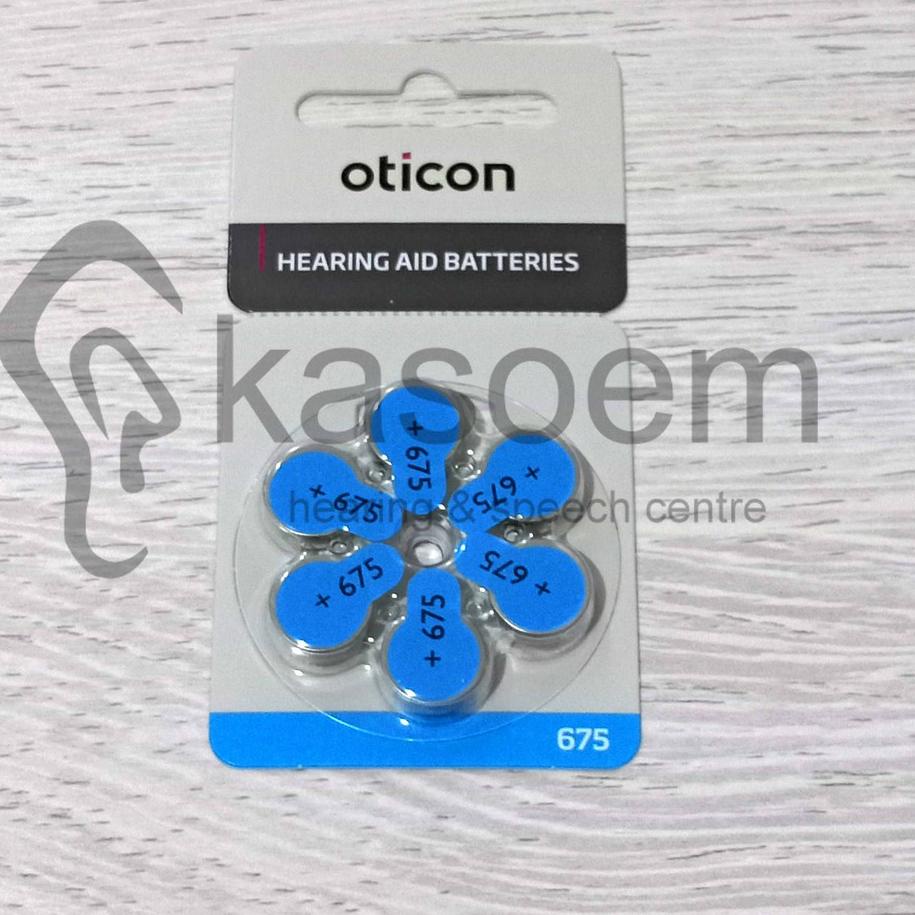 Original Oticon Type 675 Battery (Hearing Aid Battery) | Shopee Philippines
