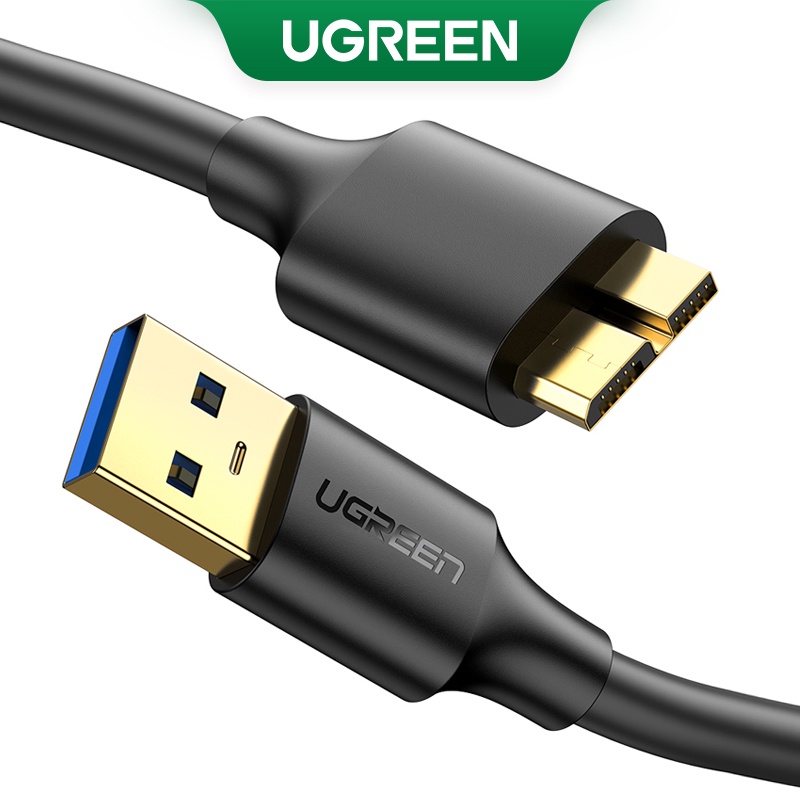 UGREEN Micro B Cable USB 3.0 3A Fast Charging 5Gbps Data Cable External ...