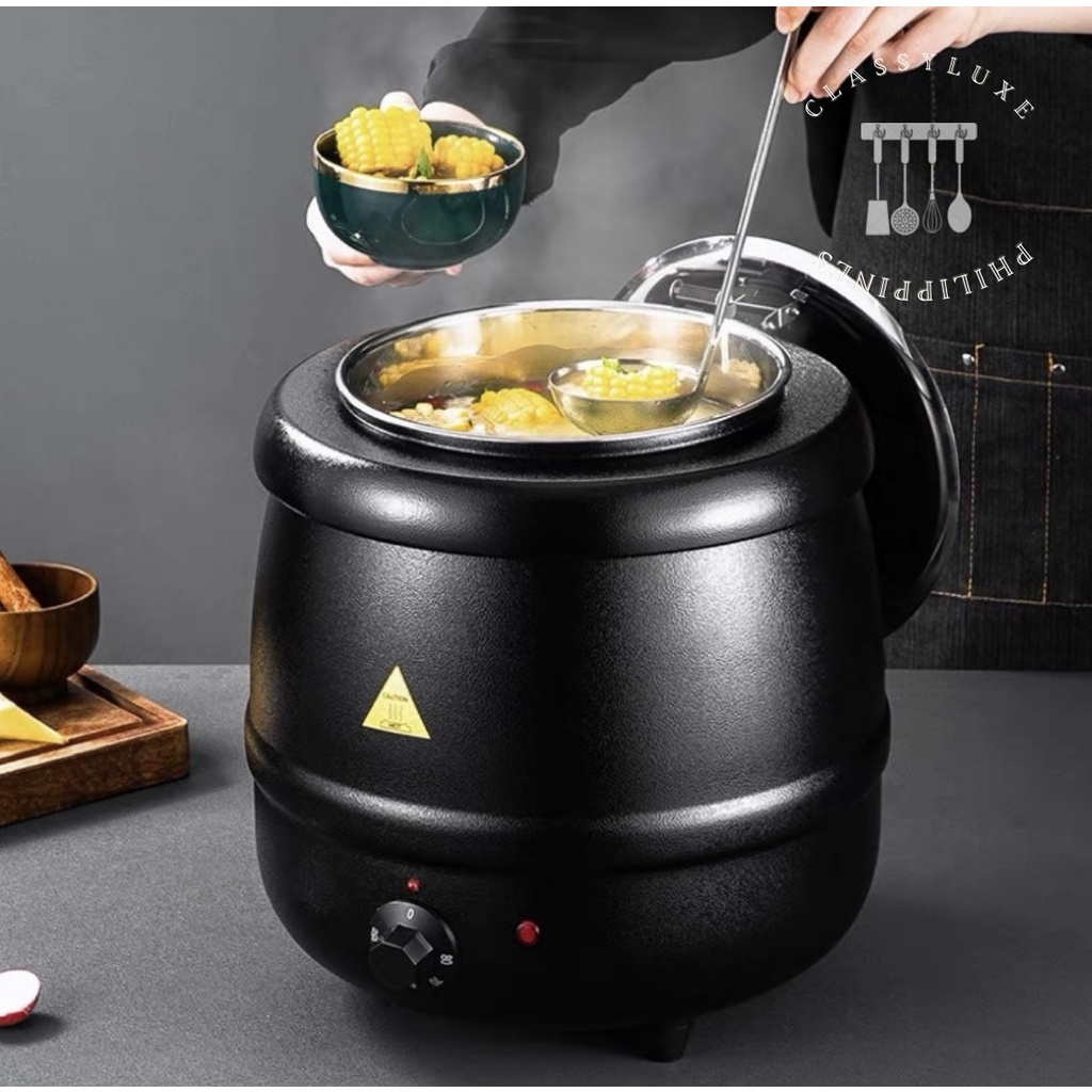 Classy Luxe 10L Electronic Warm Soup Pot Thermal Insulation Porridge ...