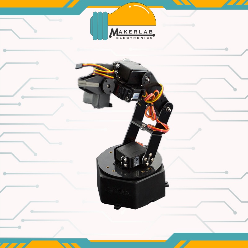 Dfrobot 6 Dof Robotic Arm Rob0036 Shopee Philippines 
