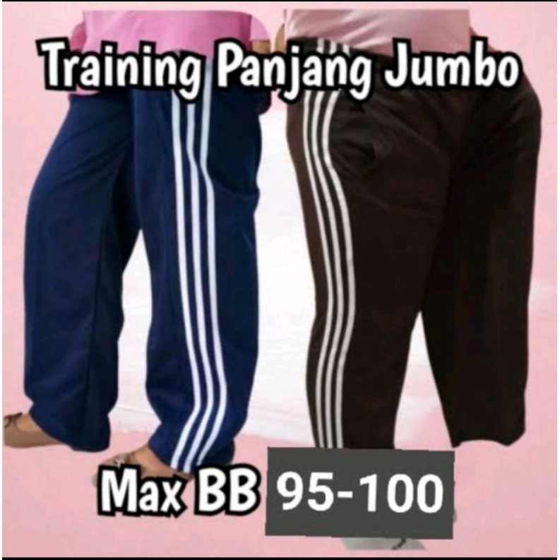 Jumbo XXL Long Training Pants (110kg fits) Super Lotto Material ...