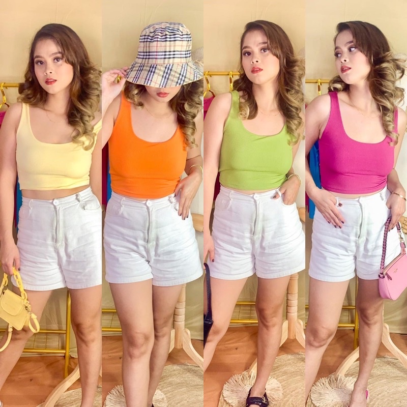 PBC FINN TOP (Premuim Knitted Double Lined) | Shopee Philippines