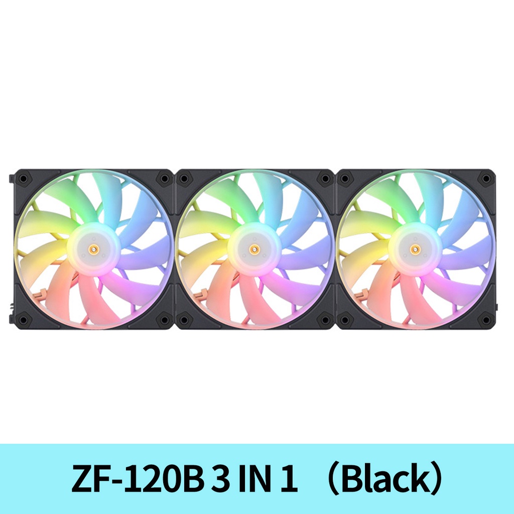 [Ready Stock]Jonsbo ZF-120 ARGB Building Block Fan White 120mm CPU Fan ...