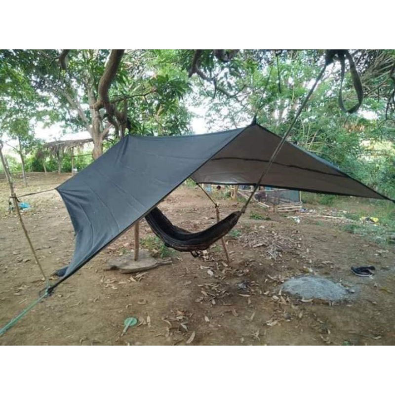 PONCHO tent Diamond 9ft long Water resistant MAKAPAL | Shopee Philippines