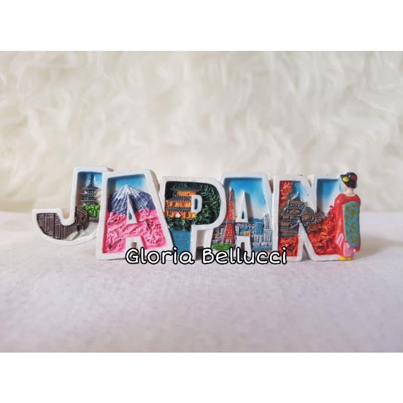 Japan Souvenirs Fridge magnet Paste japan Country Mount fuji geisha ...