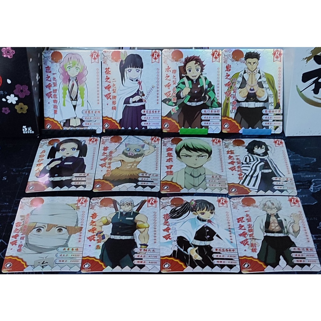 Demon Slayer Collection Card Version 3 鬼灭之刃卡 R / SR &SSR Card | Shopee ...