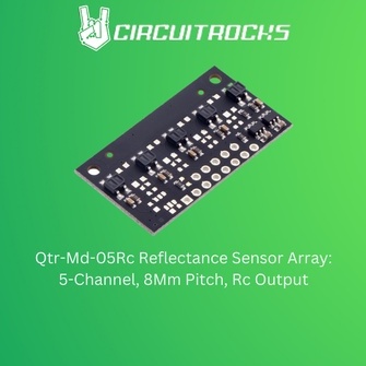 Circuitrocks Qtr-Md-05Rc Reflectance Sensor Array: 5-Channel, 8Mm Pitch ...