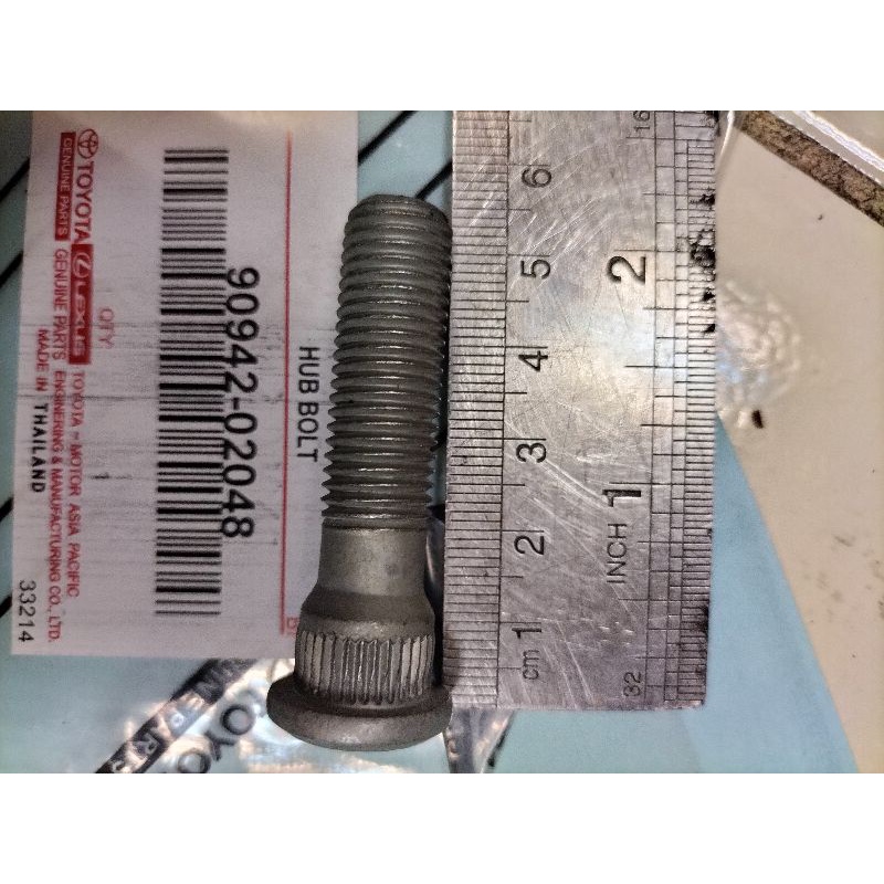 Wheel BOLT HUB BOLT FRONT REAR FRONT REAR TOYOTA INNOVA INOVA KIJANG 5K ...