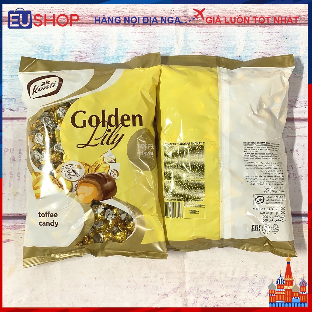 Russian Konti “Golden Lily” Chocolate Candy | Shopee Philippines