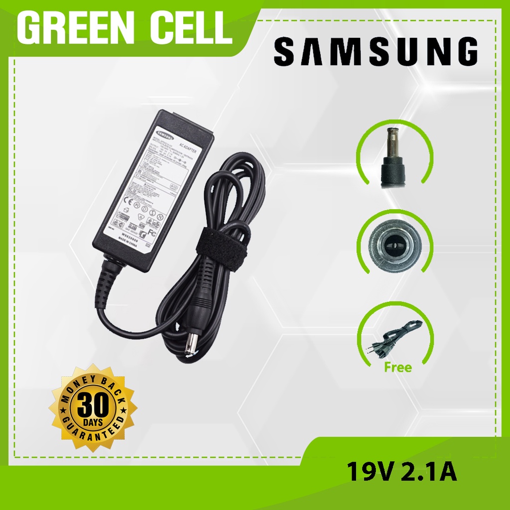 Samsung 19V 2.1A Laptop Charger for N140 N143 N145 N148 N150 N150 Plus ...