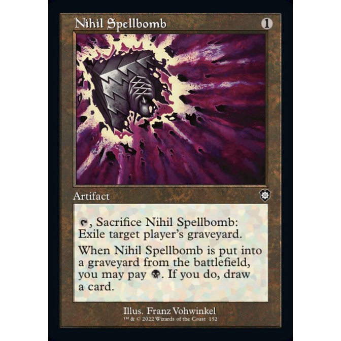 MTG Magic: The Gathering - Nihil Spellbomb | Shopee Philippines