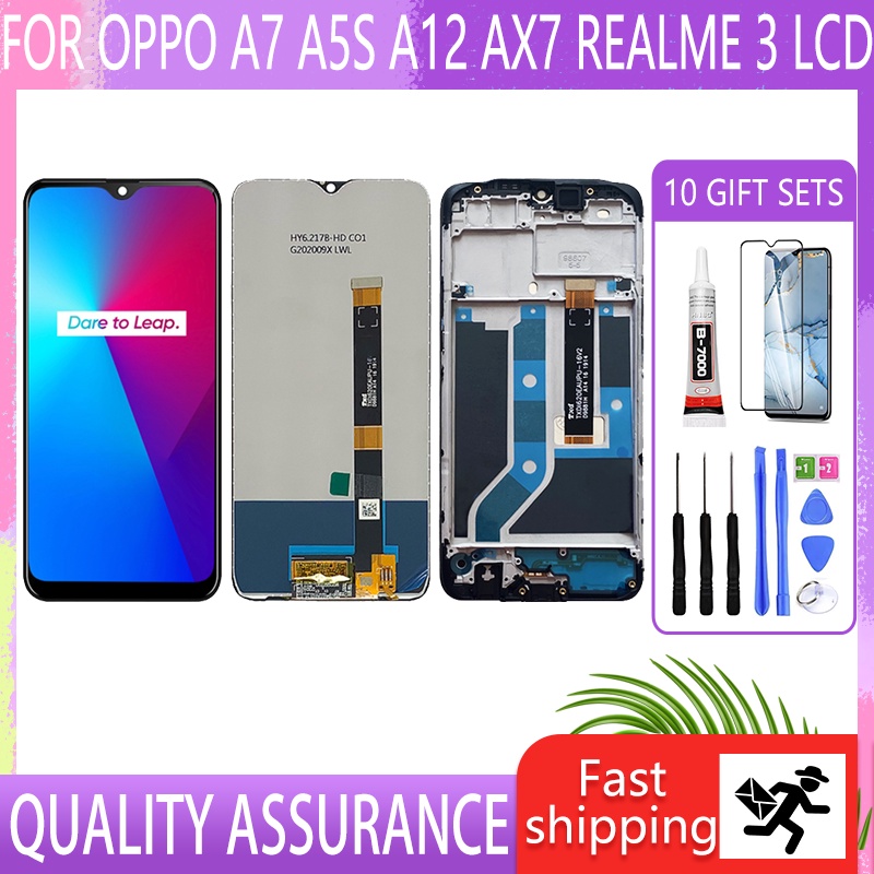 For OPPO A7 / AX7 A5S CPH1909 / A12 / REALME 3 /REALME 3I CPH1920 ...