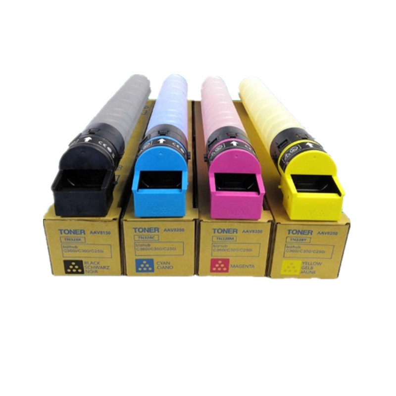 TN328 TonerCartridge TN328K TN328C TN328Y TN328M Compatible for Konica ...