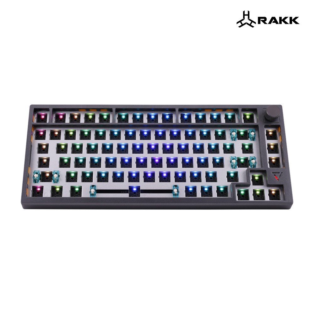 RAKK HANAN 75% Mechanical Keyboard | 81 Keys | Gasket Mount | Tri-mode ...