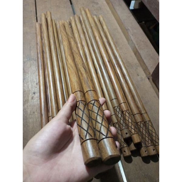 Arnis Pair /Solid Magkono iron wood | Shopee Philippines