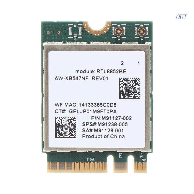 OUT New RTL8852BE Dual Band 2.4G/5G WIFI6 802.11ax WIFI Card 1800Mbps ...