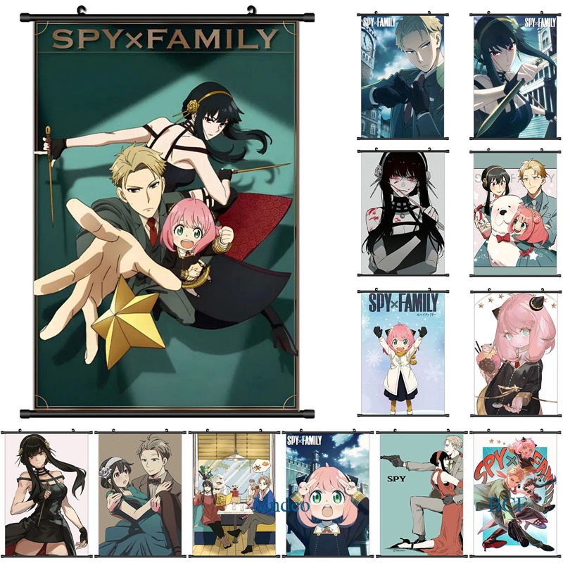 IDNDEO Spy X Family Loid Forger Yor Briar Anya Forger Bond Poster ...