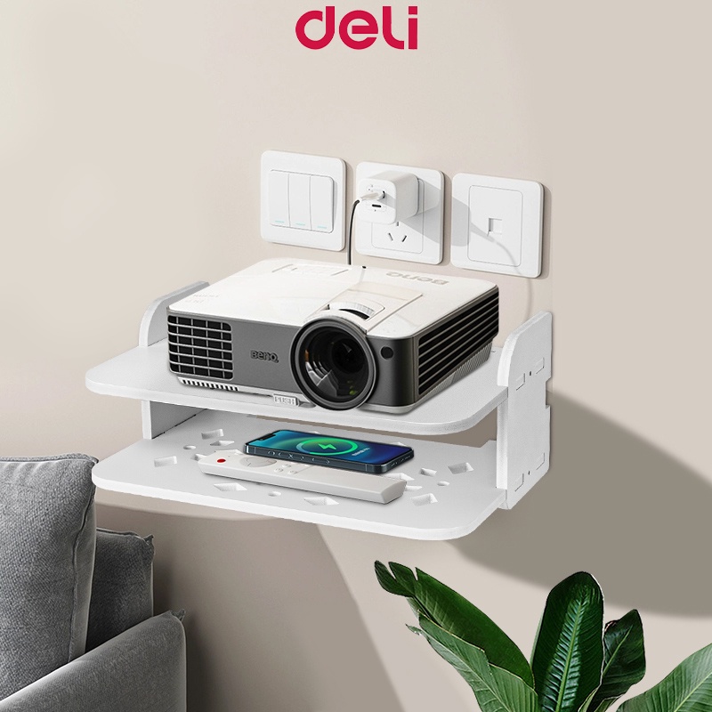 Deli Holder Wall Two Layer Storage Shelf Holder Organizer Wall Hanging ...