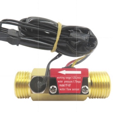 1pcs G1Liquid Water Flow Sensor with Hall Effect Flow Meter Switch DC ...