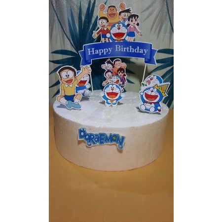 Doraemon Theme Cake Topper | Shopee Philippines