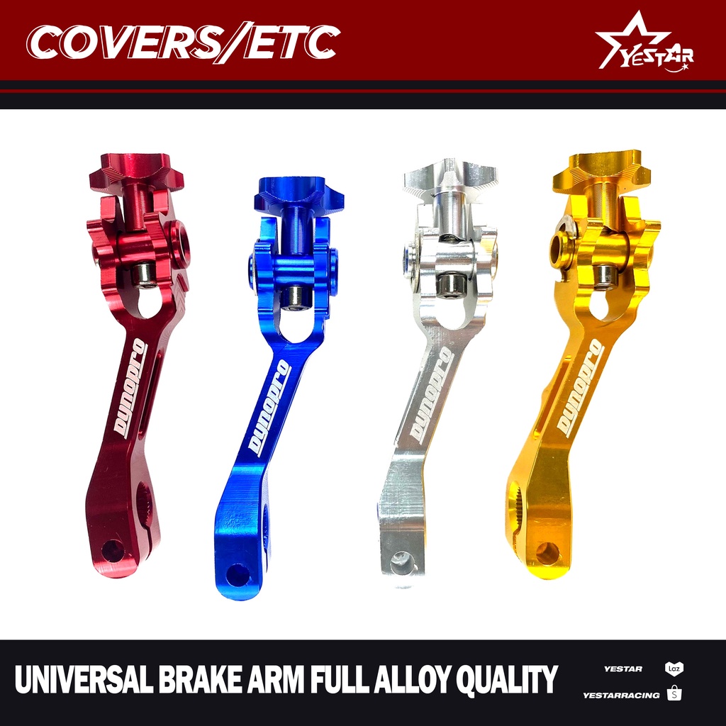 UNIVERSAL Pure Alloy Brake Arm Accessories for any Motorcycle | Shopee ...