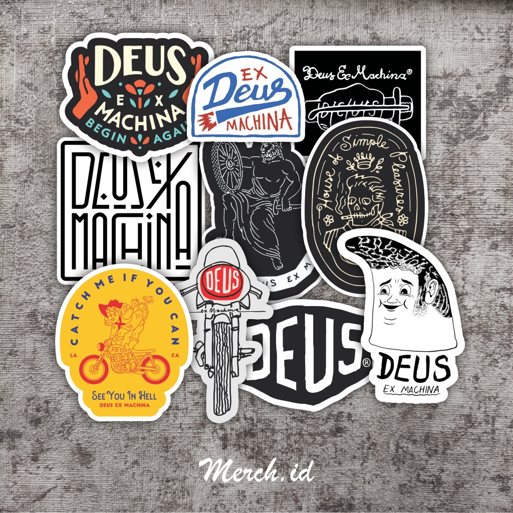 Deus Sticker Set 3/Sticker Pack | Shopee Philippines