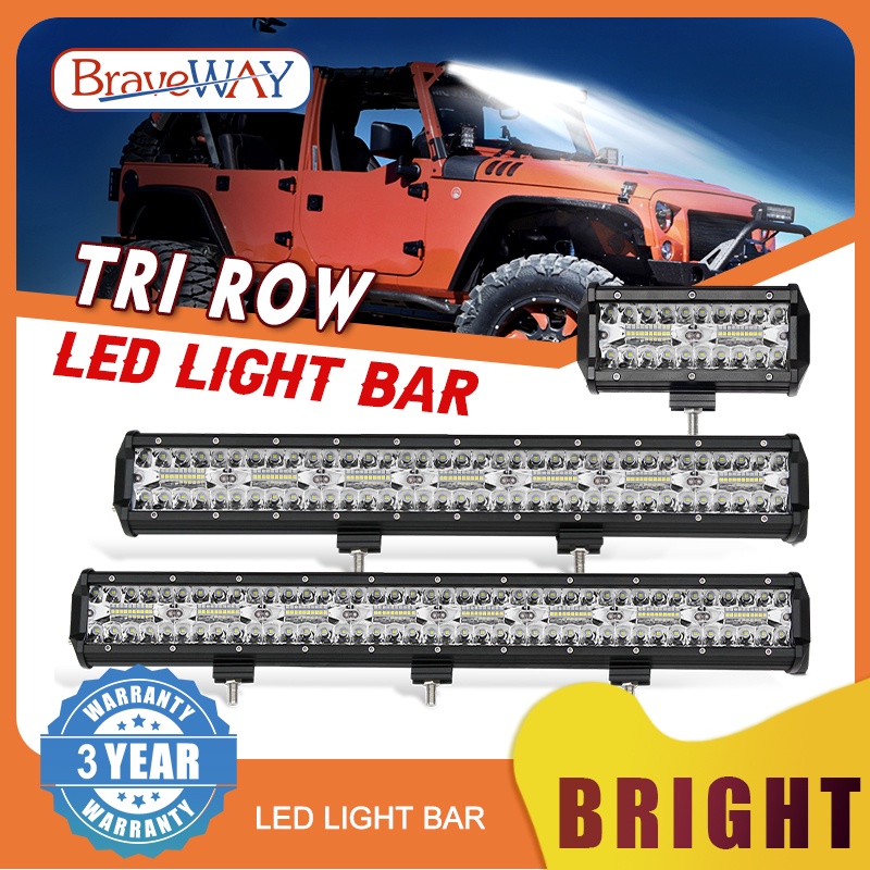 7-23inch LED Bar Off Road 12V 24V Combo LED Light Bar Work Light for ...