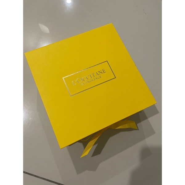 L'occitane L'OCCITANE box empty Gift box empty box kotak kosong ...