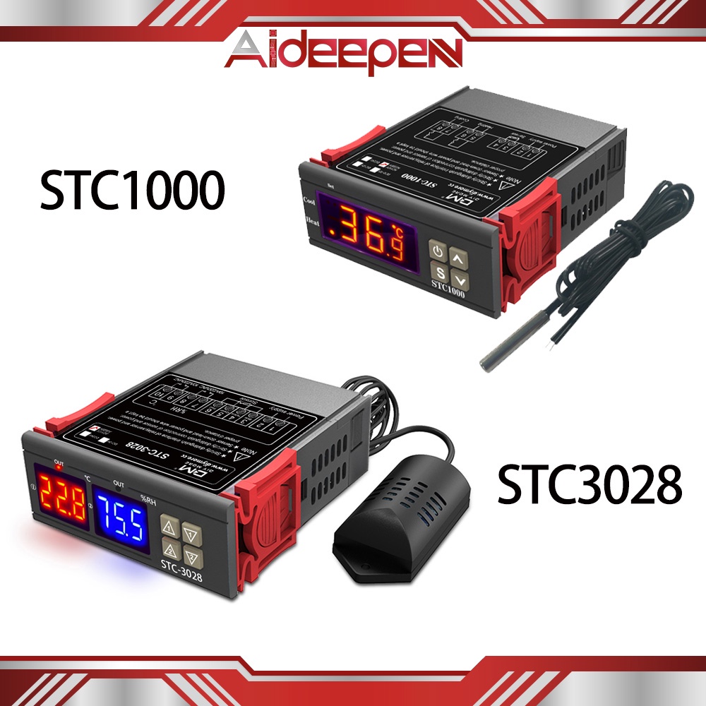 STC-1000 STC 1000 STC-3028 STC 3028 Incubator 220V Digital Temperature ...