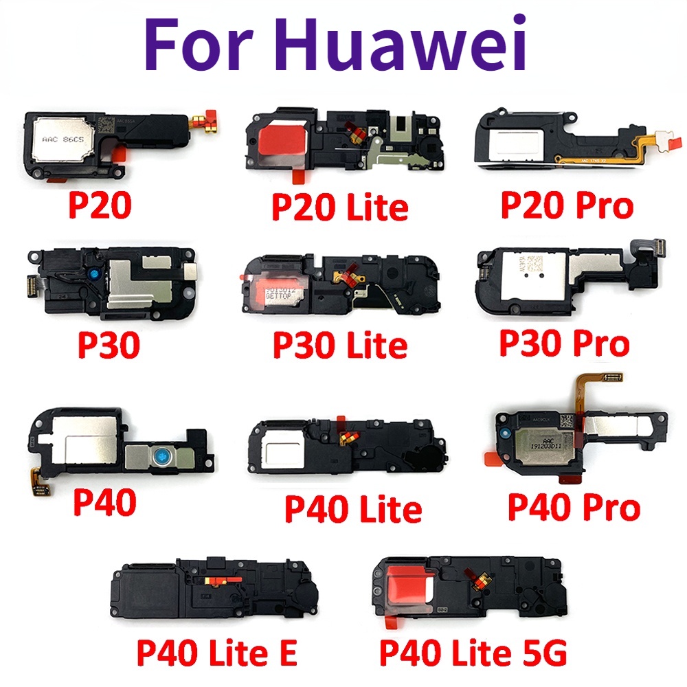 For Huawei P9 P10 Plus P20 P30 P40 Lite Pro E 5G Loud Speaker Buzzer ...
