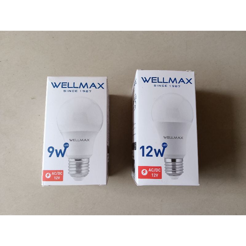 LED Bulb 12V DC 9W & 12W DL Wellmax | Shopee Philippines