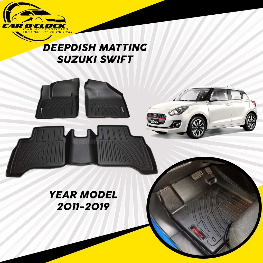 Suzuki Swift Deepdish Matting (2011-2019) | Shopee Philippines