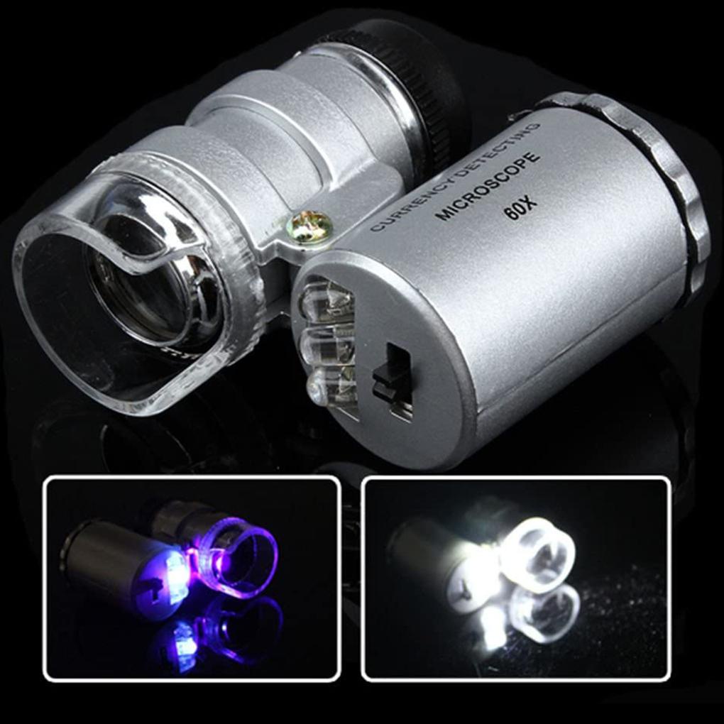 【Mapde】 60X Focus Adjustable Magnifying Glass Jewelers Microscope ...