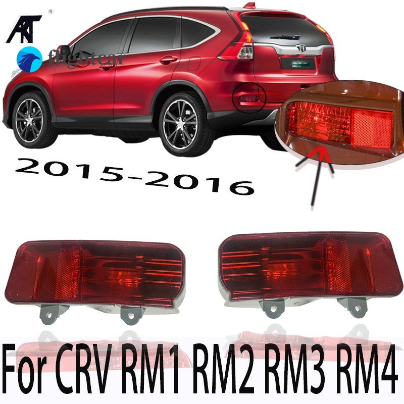 flightcar Rear bumper fog lamp Fog light reflector light For CRV RM1 ...