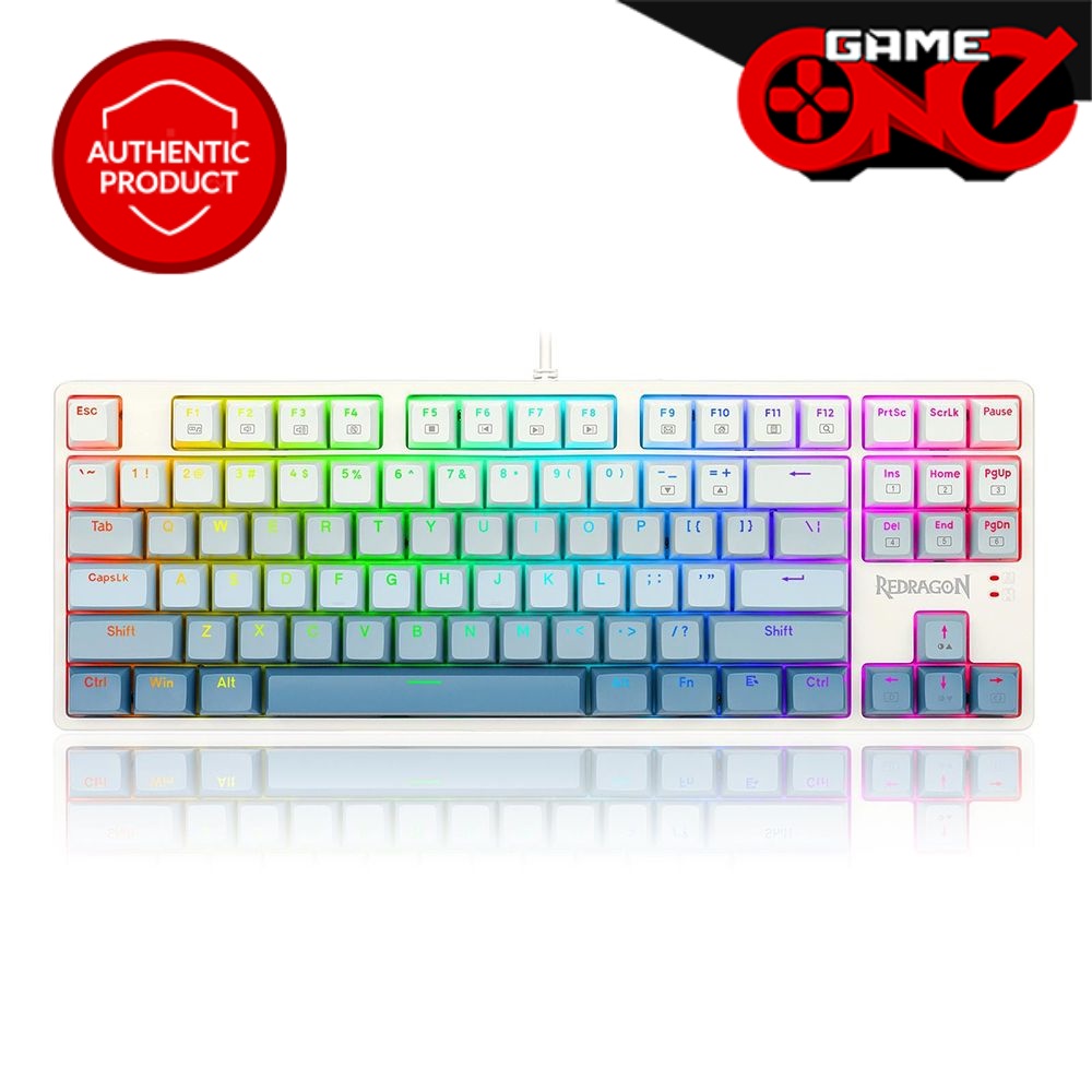 Redragon K645W Cass RGB Mechanical Keyboard - White | Shopee Philippines