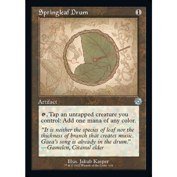 Magic the Gathering | Springleaf Drum | Shopee Philippines