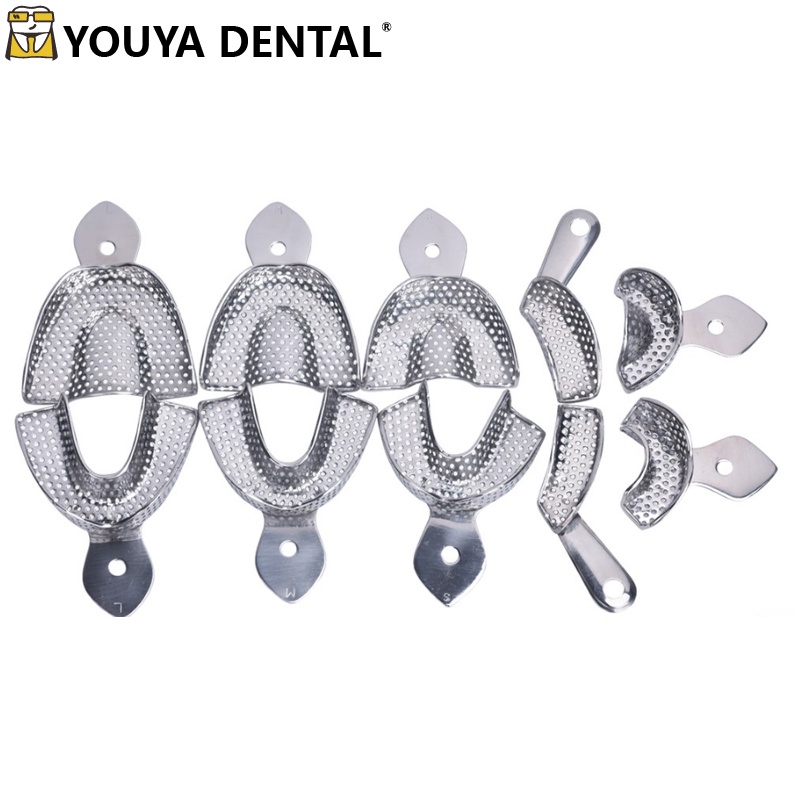 2pcs/set Trays Dental Autoclavable Stainless Steel Perforated ...