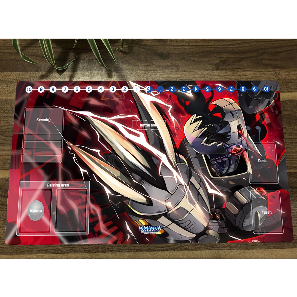 Board Game Digimon Duel Playmat Machinedramon Trading Card Game Mat ...