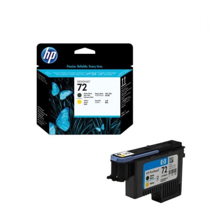 HP 72 Printhead (Matte Black/Yellow) (Gray/Photo Black) (Magenta/Cyan ...