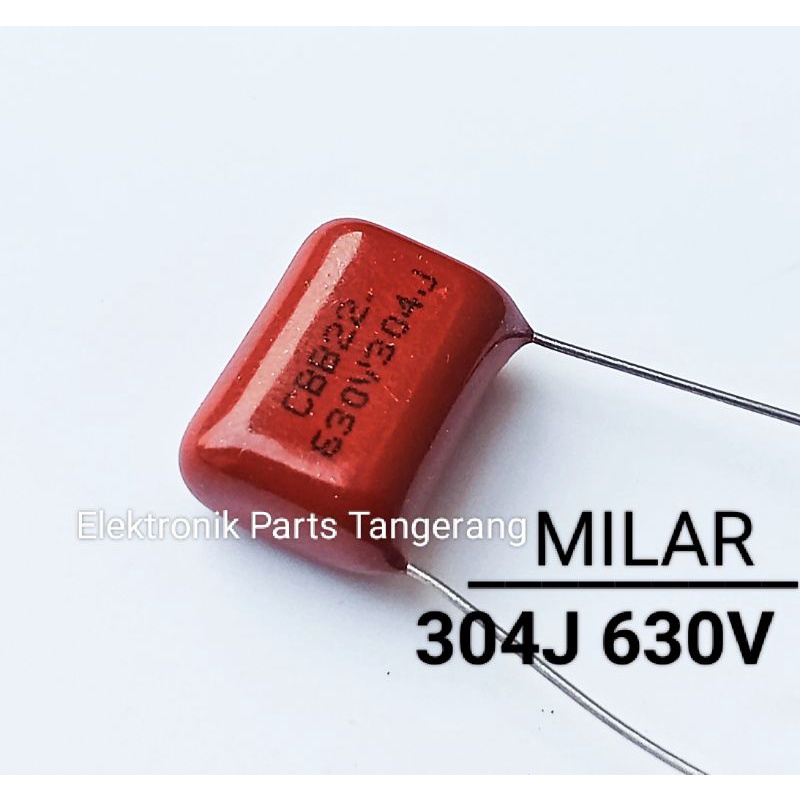 304J MILLING CAPACITOR 630V 304J MILLAL CAPACITOR 630V 304K MILAR ...